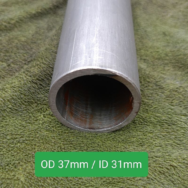 Jual pipa besi seamless od 37mm id 31mm tebal 3mm panjang 25cm | Shopee Indonesia