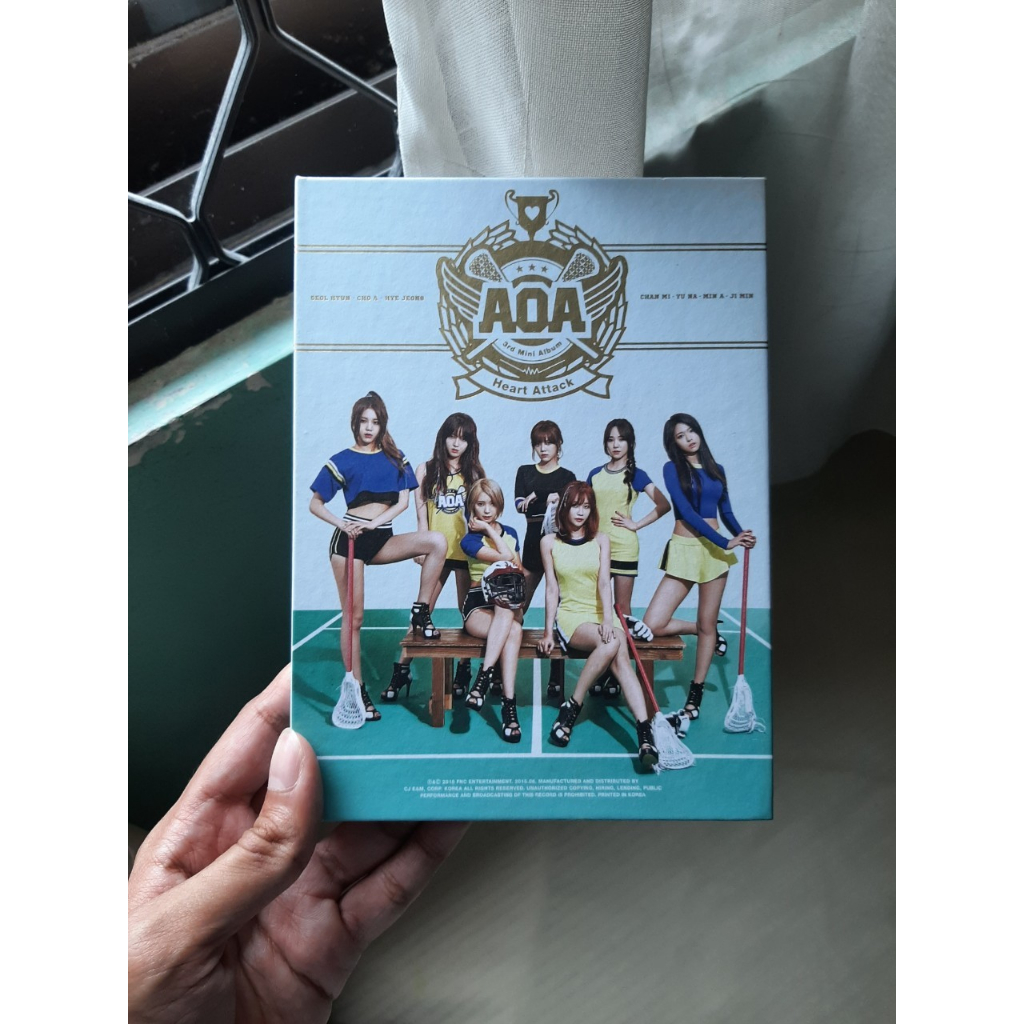 Jual Album Original AOA Heart Attack | Shopee Indonesia