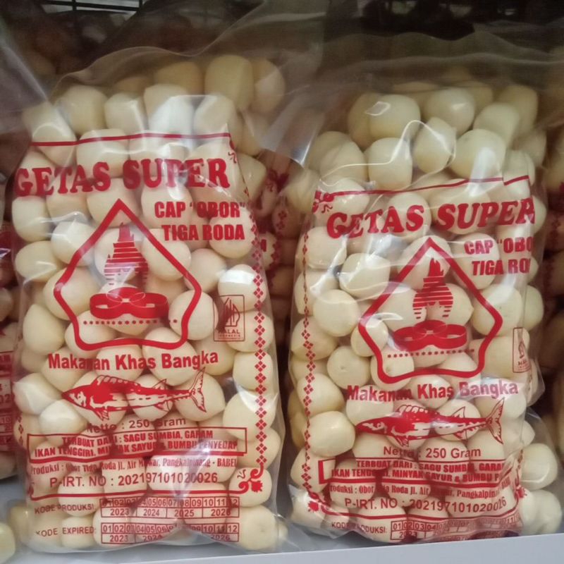 Jual Getas Bangka Super Cap Tiga Roda Merah / Getes Ikan Tenggiri ...
