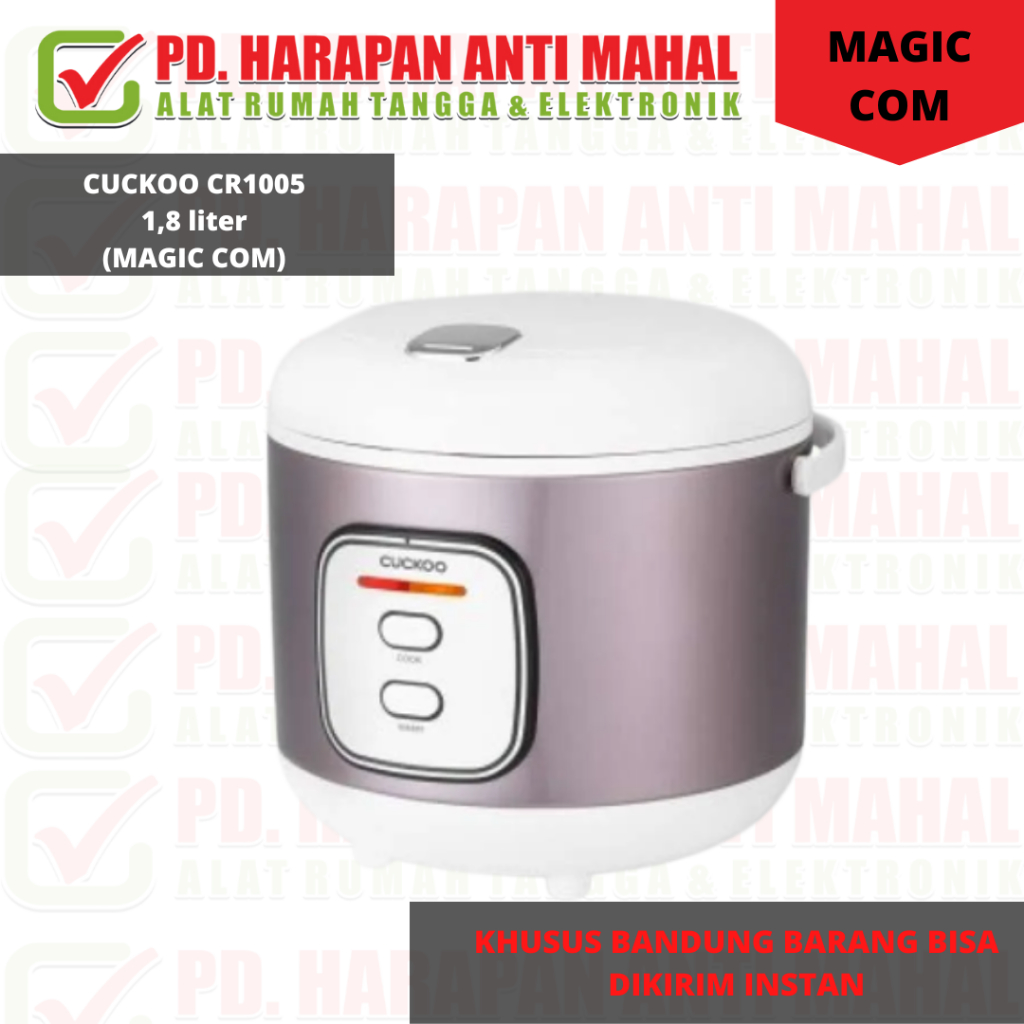 Jual CUCKOO CR1005 (MAGIC COM)/MECHANICAL RICE COOKER CR-1005 Hangat ...