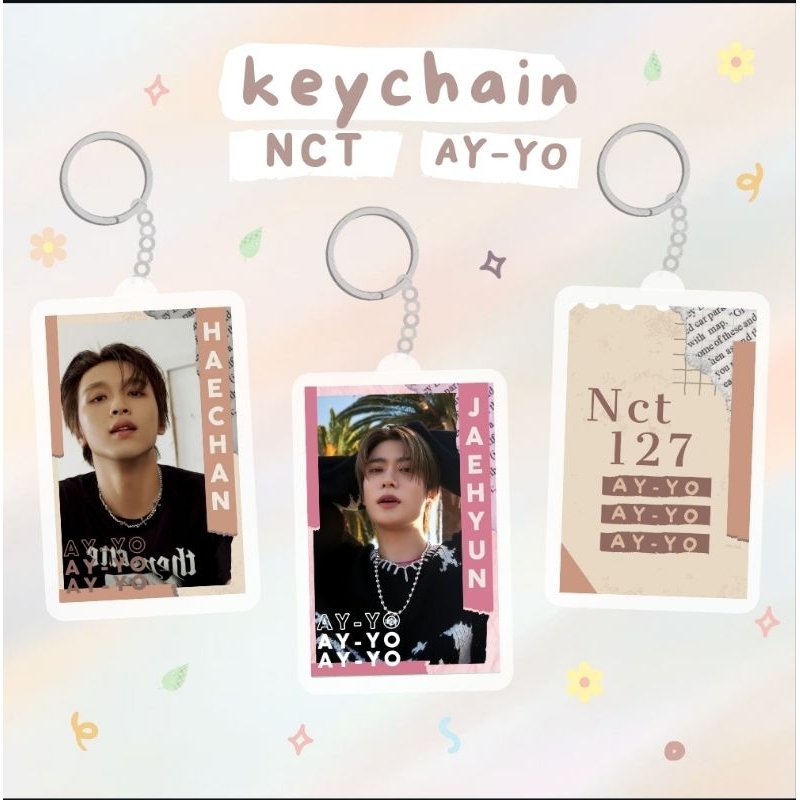 Jual KEYCHAIN NCT 127 AY-YO VER | Shopee Indonesia