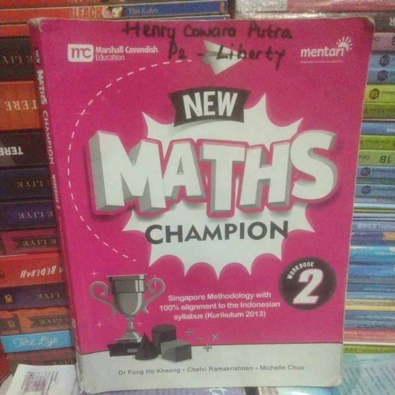Jual New Maths Champion 2 workbook | Shopee Indonesia