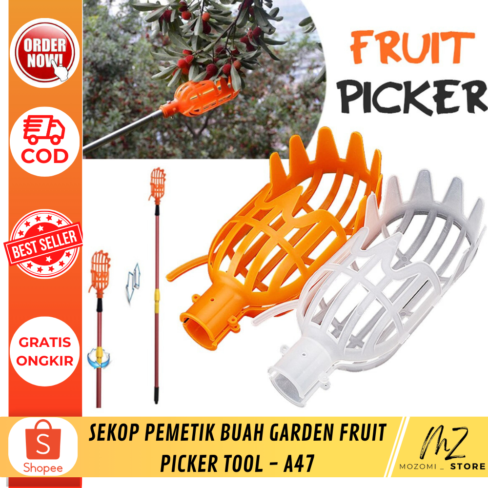 Jual Sekop Pemetik Buah Garden Fruit Picker Tool - A47 / Alat Pemetik ...