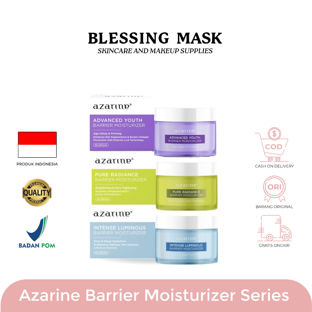 Jual AZARINE Barrier Moisturizer | Advanced Youth | Intense Luminous ...