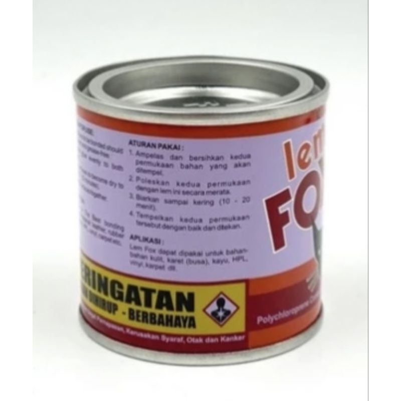 Jual Lem fox kaleng Lem serbaguna Lem kuning 70 gram | Shopee Indonesia