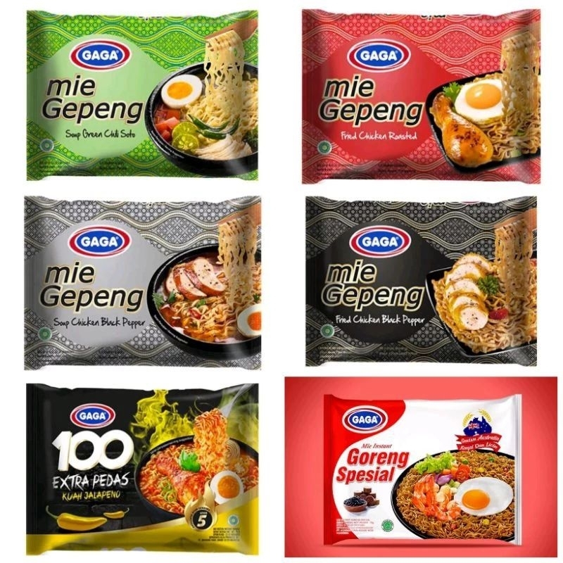 Jual Mie GAGA 100 mi instant hot series mie viral di tiktok | Shopee ...