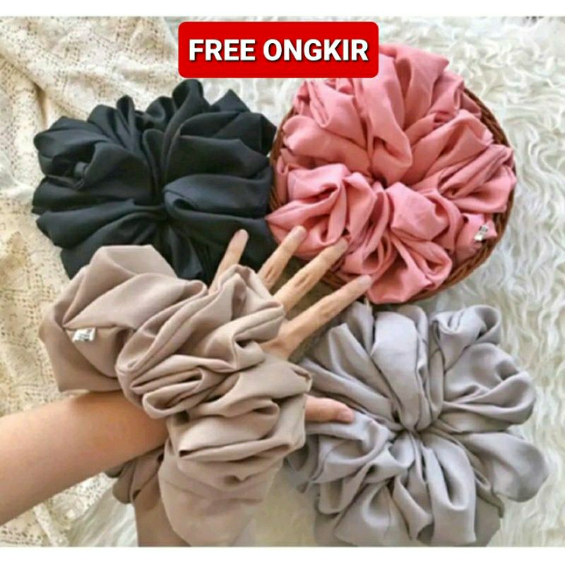 Jual SCRUNCHIE INNER JUMBO HIJAB CEPOL KUNCIR IKAT RAMBUT INNER ...