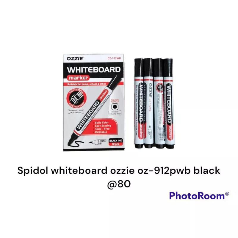 Jual Spidol besar warna hitam spidol white board spidol permanent ...