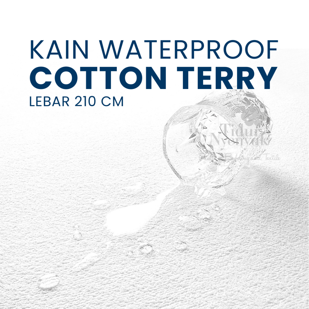 Jual KAIN WATERPROOF TERRY PER 50 CM MATRASS PROTECTOR PELINDUNG KASUR ...
