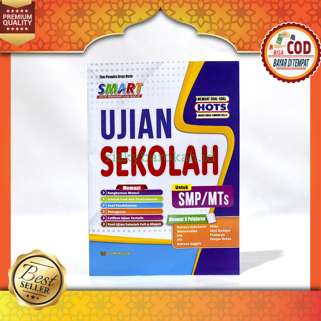 Jual Buku SMART Solusi Menghadapi Ujian Sekolah Untuk SMP/MTs Edisi ...