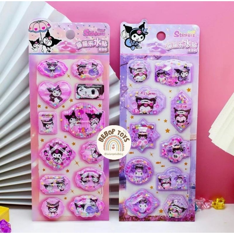 Jual STICKER 3D ISI AIR TIMBUL WATER STIKER GAMBAR KARTUN ANIME GIRL ...