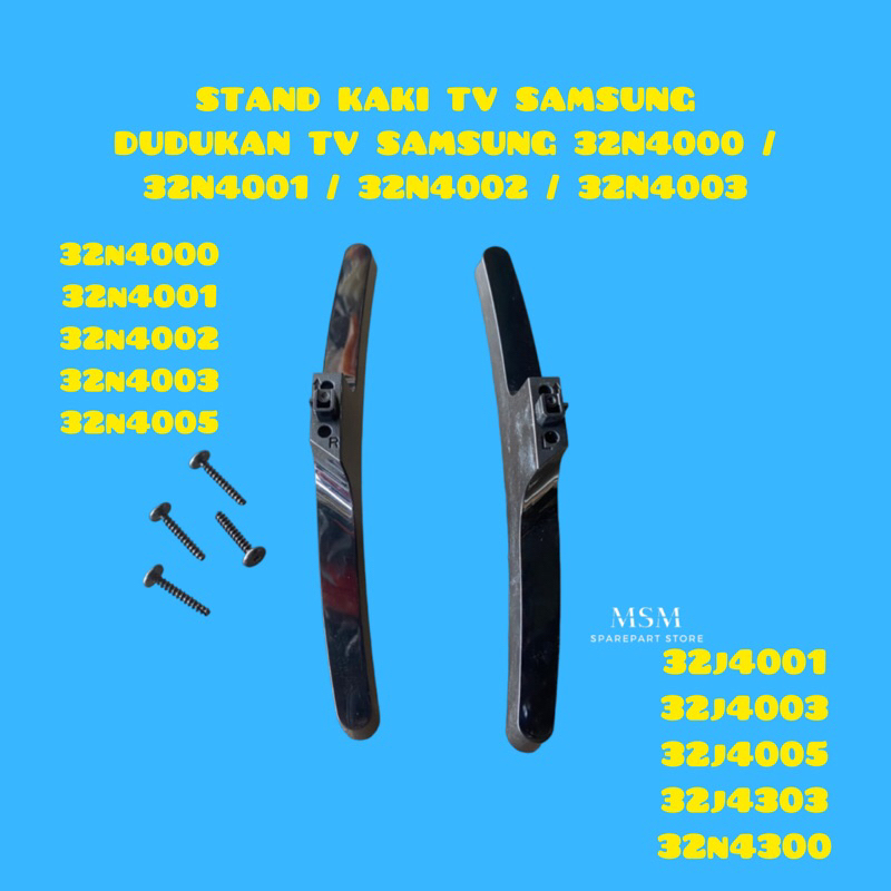 Jual STAND KAKI TV SAMSUNG DUDUKAN TV SAMSUNG | Shopee Indonesia