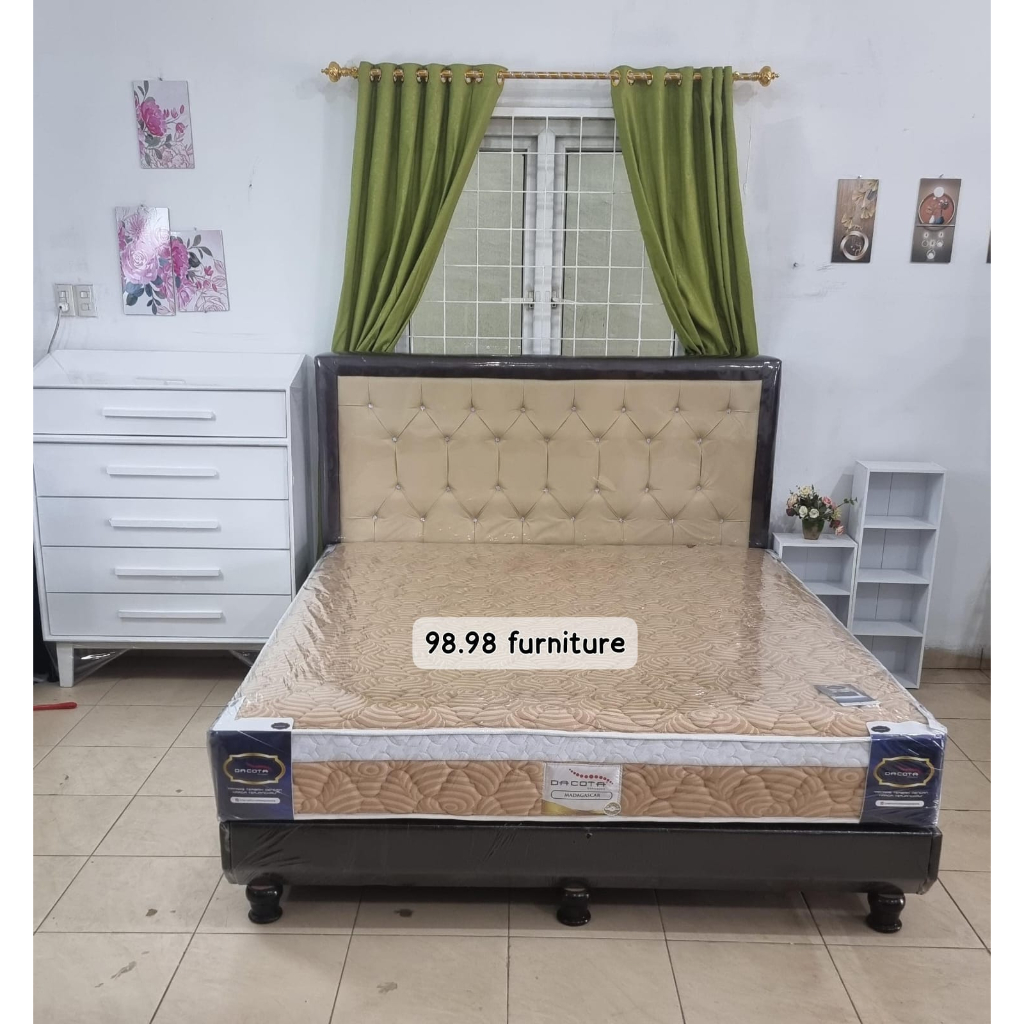 Jual Fullset Springbed Dacota 180x200 - Garansi 10 Tahun FREE Rak ...