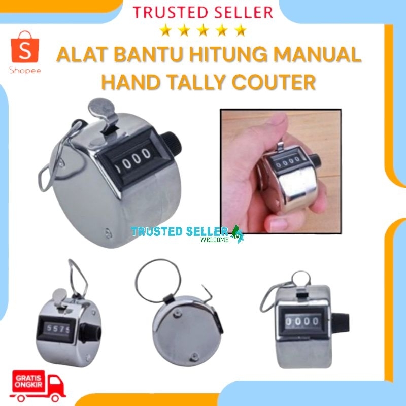 Jual Alat Bantu Hitung Manual Hand Tally Finger Counter | Shopee Indonesia