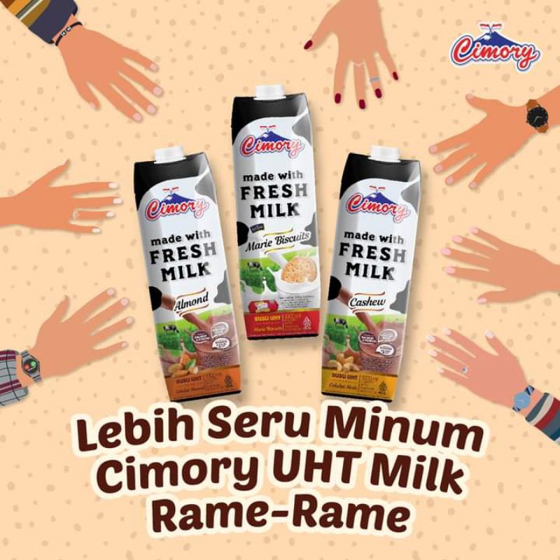 Jual CIMORY UHT Milk 1 Liter | Shopee Indonesia