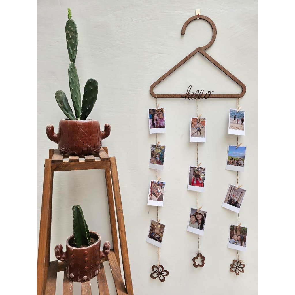 Jual gantungan kayu polaroid aesthetic/foto/frame/kado custom | Shopee ...