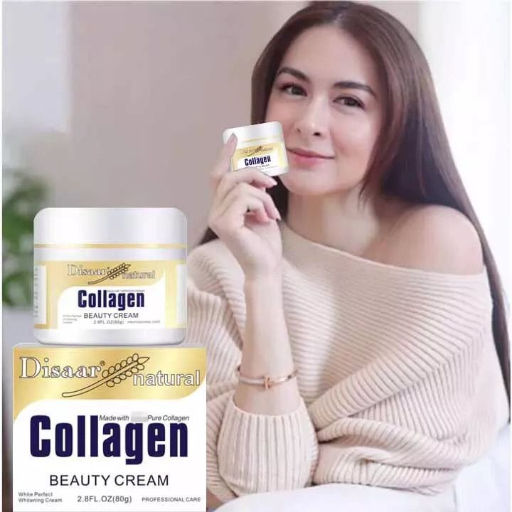 Jual DISAAR Collagen Face Cream 80g Lighten Dark Spots Repair Damaged ...