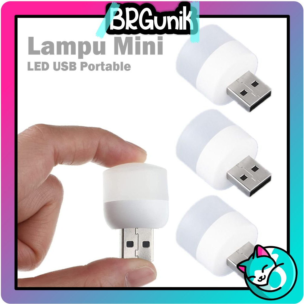 Jual BRGUNIK Lampu Kecil Tidur Usb Mini LED Belajar Baca Night light ...