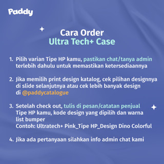 Jual Paddy Ultra Tech+ Case - Casing Custom Gambar | Shopee Indonesia