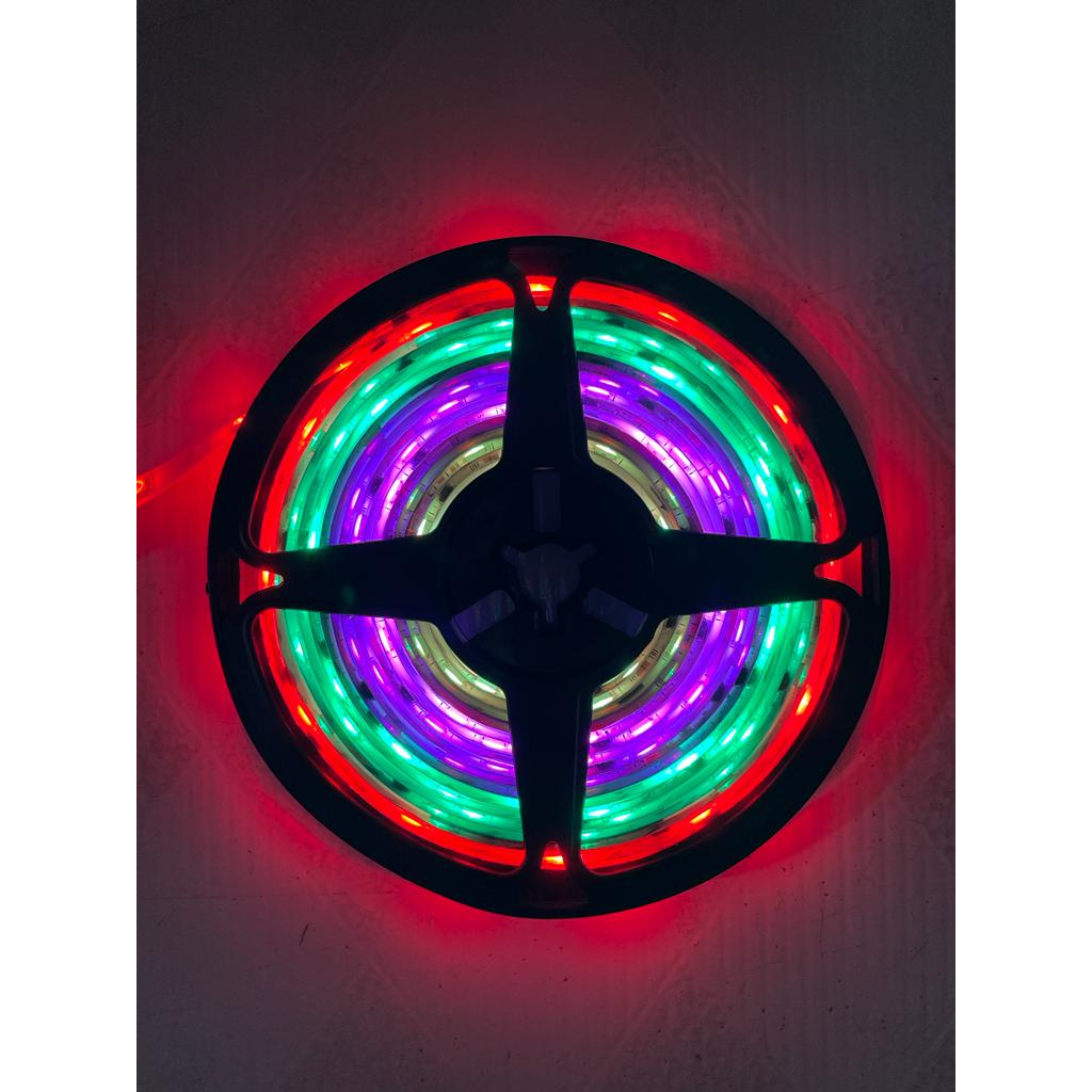 Jual LED Strip Running SMD 5050 RGB 5 Meter DC 12V + IC Pintar IP44 ...