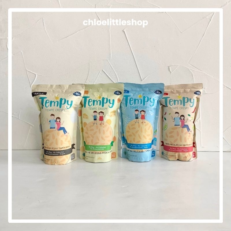 Jual Abe Food Tempy | Tempe Crispy Chips | Keripik Tempe Bebas MSG ...