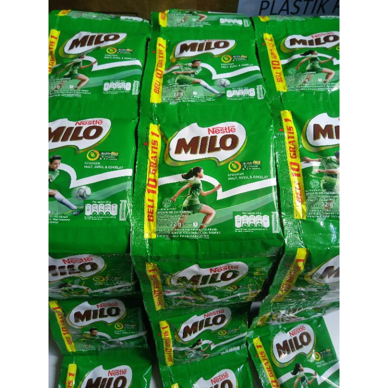 Jual Milo renteng isi 10pcs// MILO // Milo 22g // SUSU MILO // MILO ...