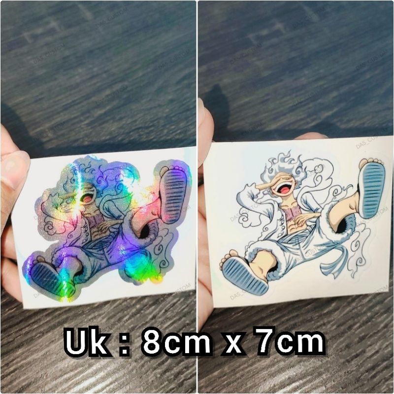 Jual sticker printing ANIMASI LUFFY GEAR5 | Shopee Indonesia