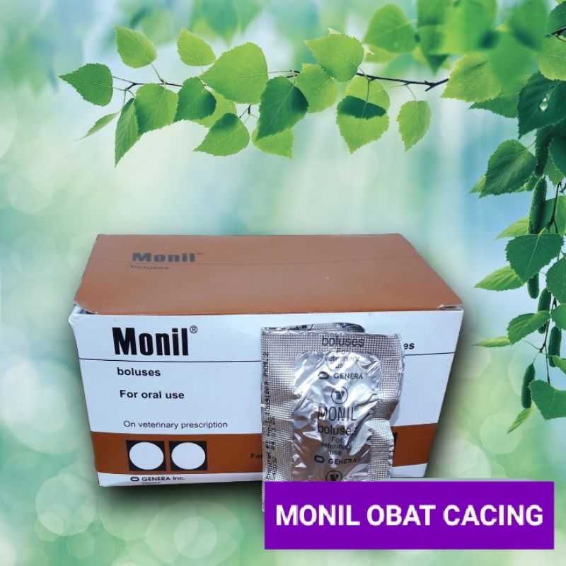 Jual MONIL obat cacing spektrum luas | Shopee Indonesia