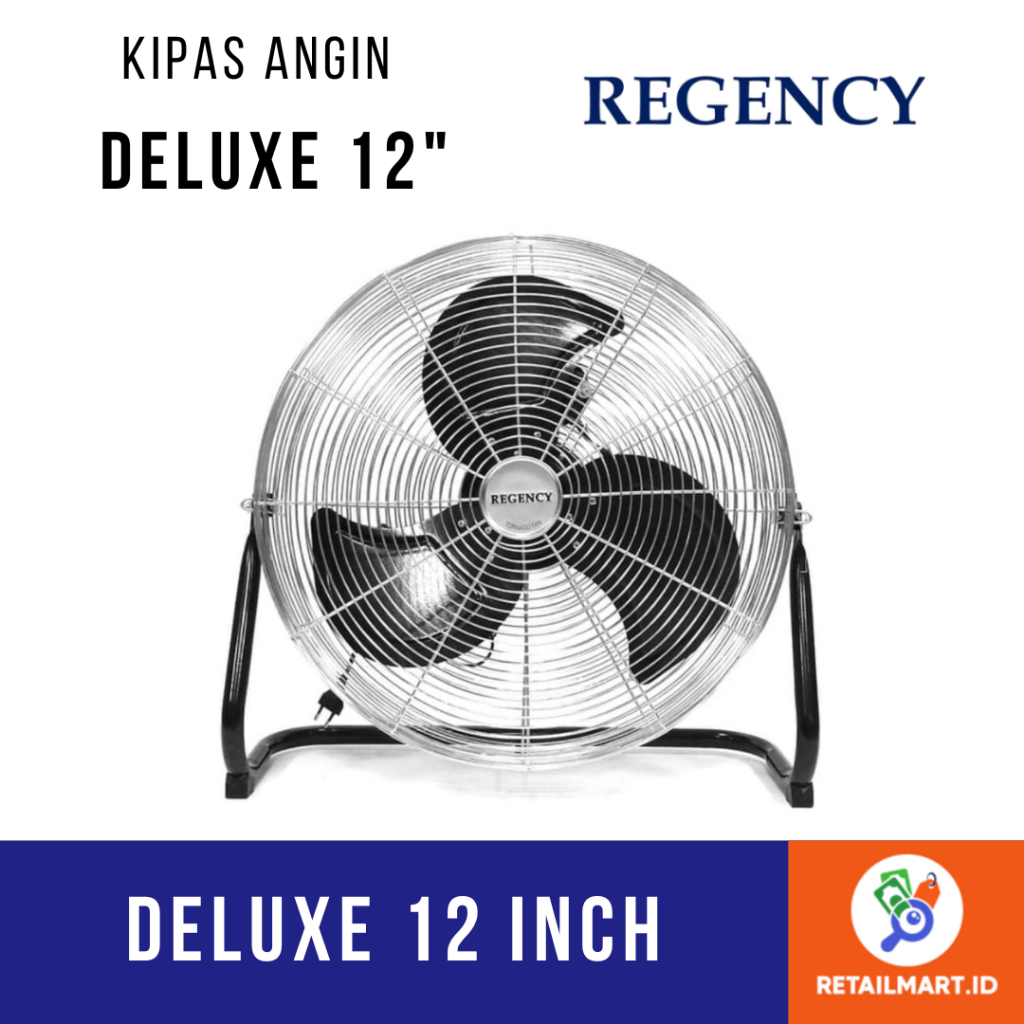 Jual REGENCY: DELUXE 12 INCH KIPAS ANGIN DUDUK BESI | Shopee Indonesia