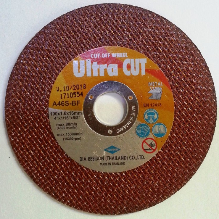 Jual Batu Gerinda Potong 4X1,6 / Cutting Wheel 4" X 1.6 mm ULTRA CUT 4 " x 1/16" x 5/8" | Shopee ...