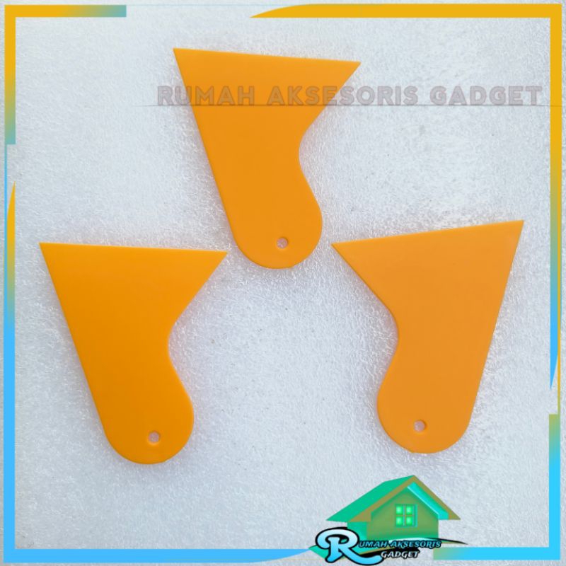 Jual SCRAPER alat bantu dorong Hydrogel backskin pasang | Shopee Indonesia