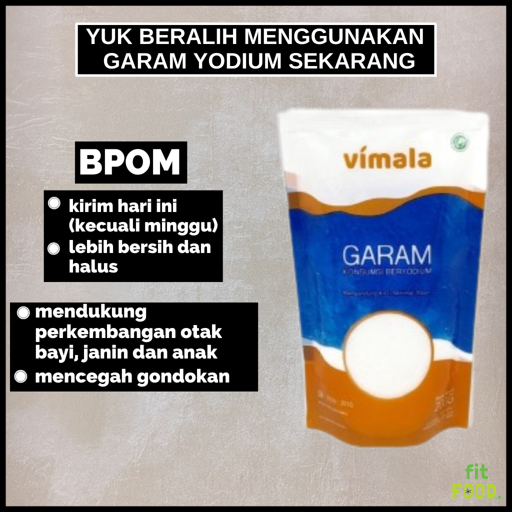 Jual garam yodium garam beryodium garam natrium garam nacl garam vimala ...
