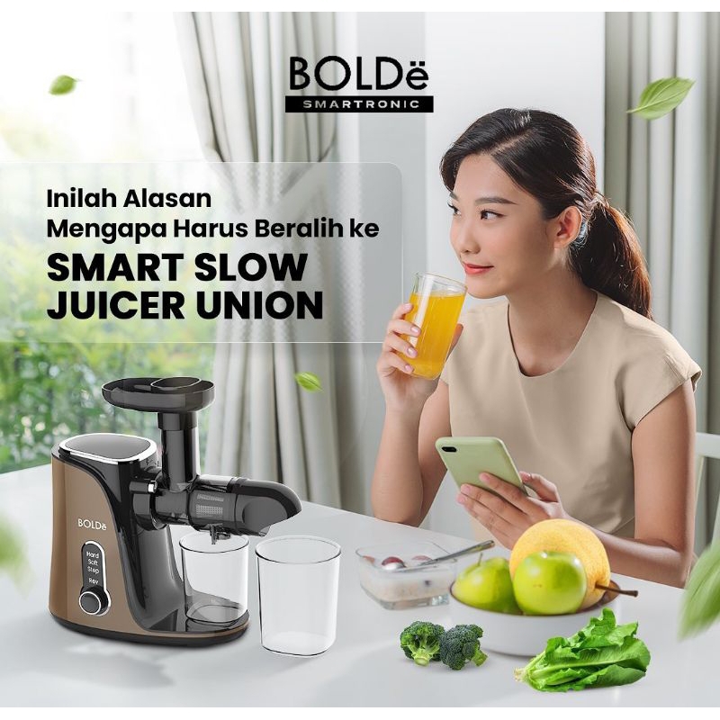 Jual BOLDe Super Smart Slow Juicer Union Original BOLDe | Shopee Indonesia