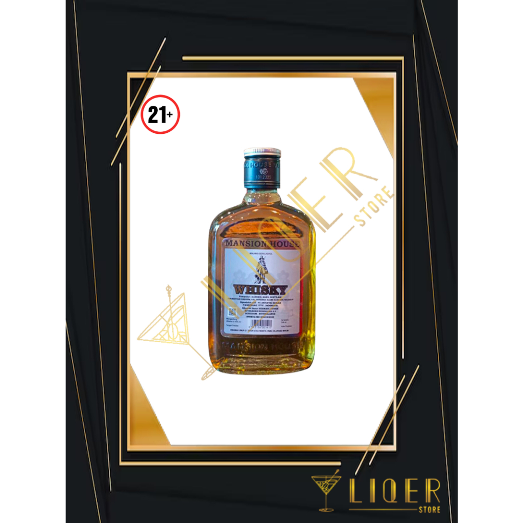 Jual Mansion House Whisky - Whiskey botol 350ml | Shopee Indonesia