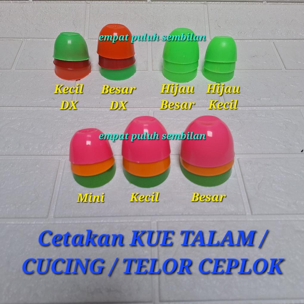 Jual cetakan cucing 12 biji / cetakan kue apem kue talam / cetakan ...