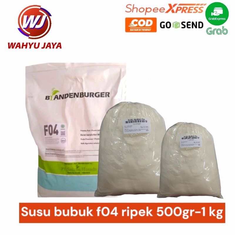 Jual Susu bubuk f04 ripek ukuran 250gr-1kg | Shopee Indonesia