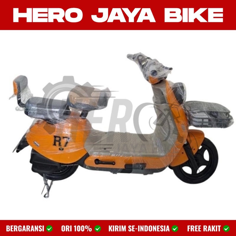 Jual Sepeda Listrik UWINFLY R7S // R7 S Terbaru 500Watt 12Ah Bisa Pakai ...