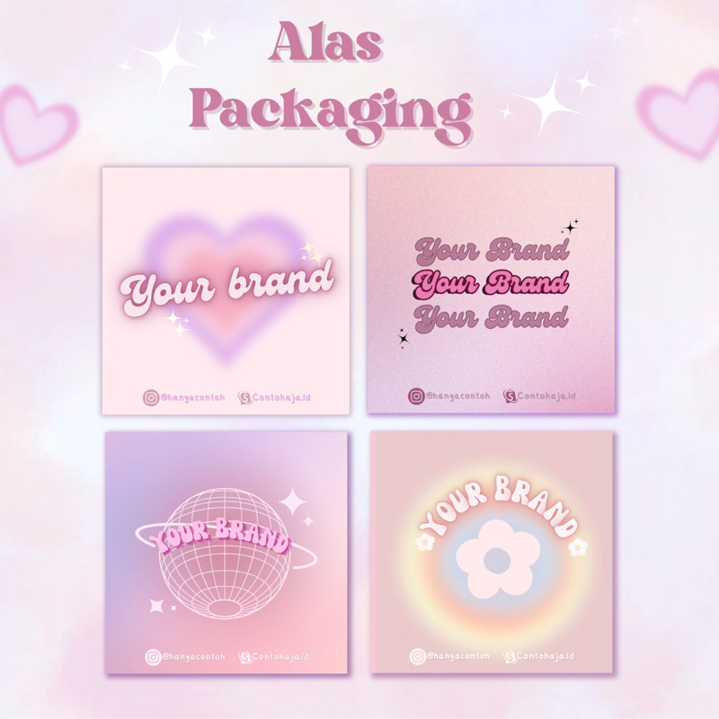 Jual ALAS PACKAGING KERTAS PACKING GELANG CINCIN AKSESORIS CUSTOM ...
