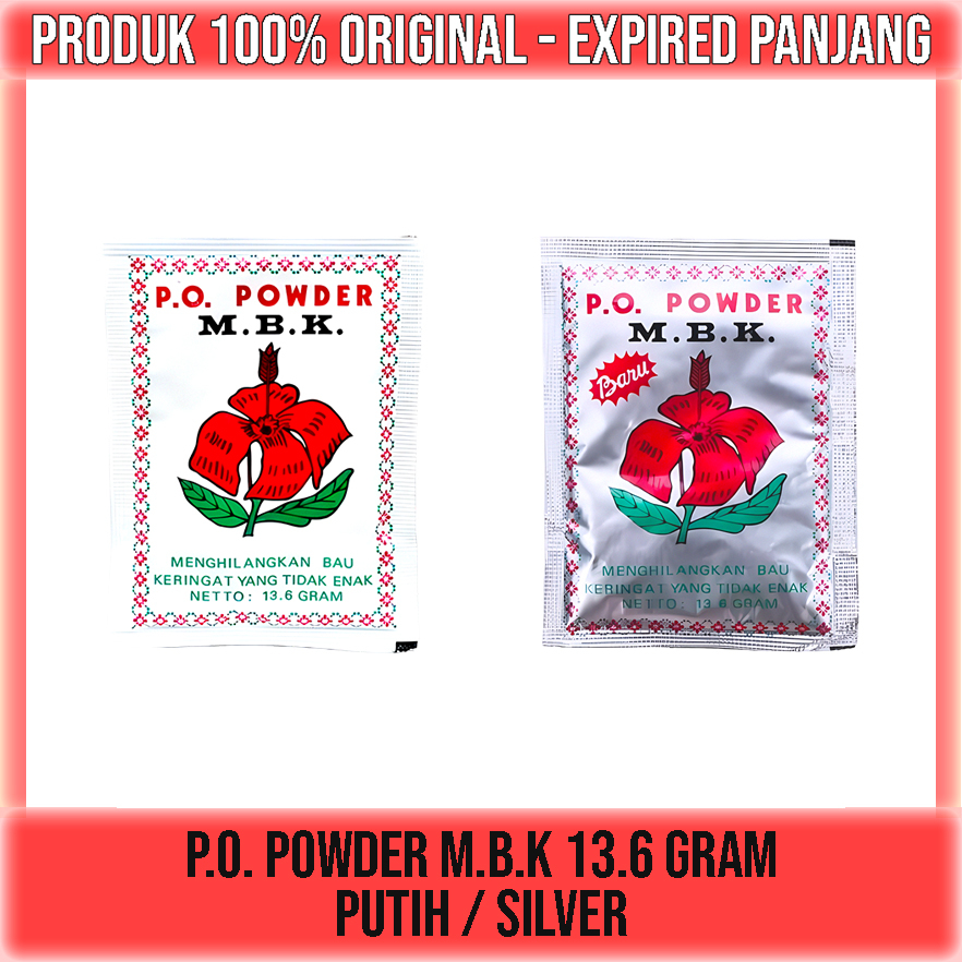 Jual ORIGINAL Bedak MBK Powder Putih | MBK Silver 13.6gr BEDAK MBK Penghilang Bau Badan | Shopee ...