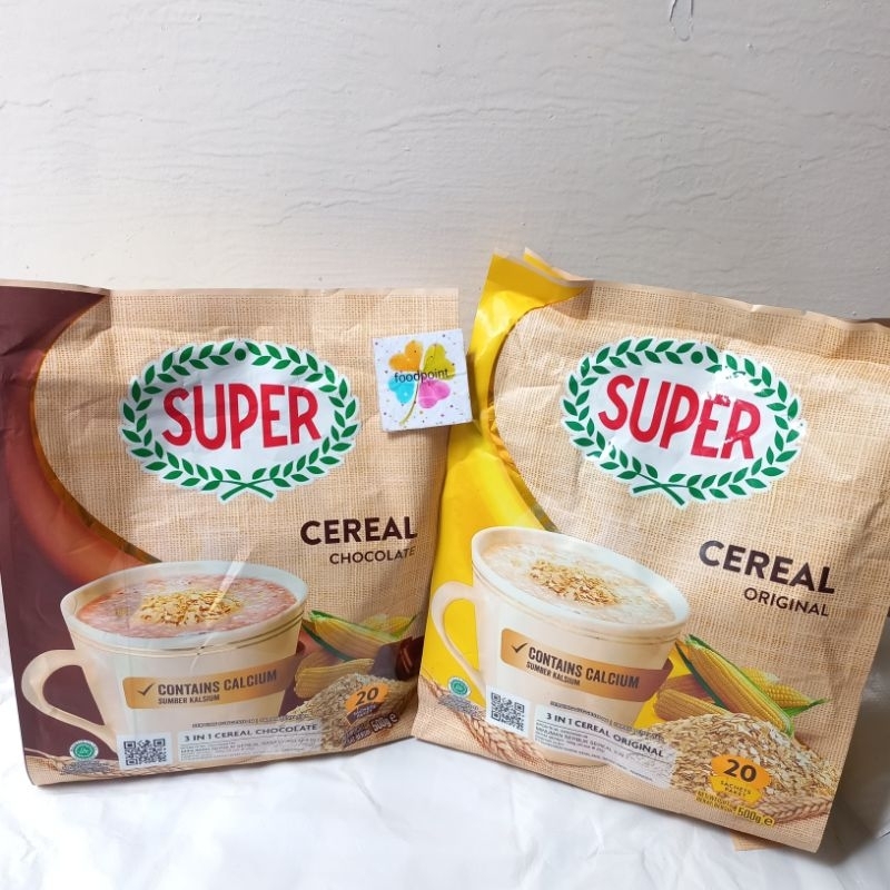 Jual Sereal Super Cereal Instant 3in1 20sachets sachet | Shopee Indonesia