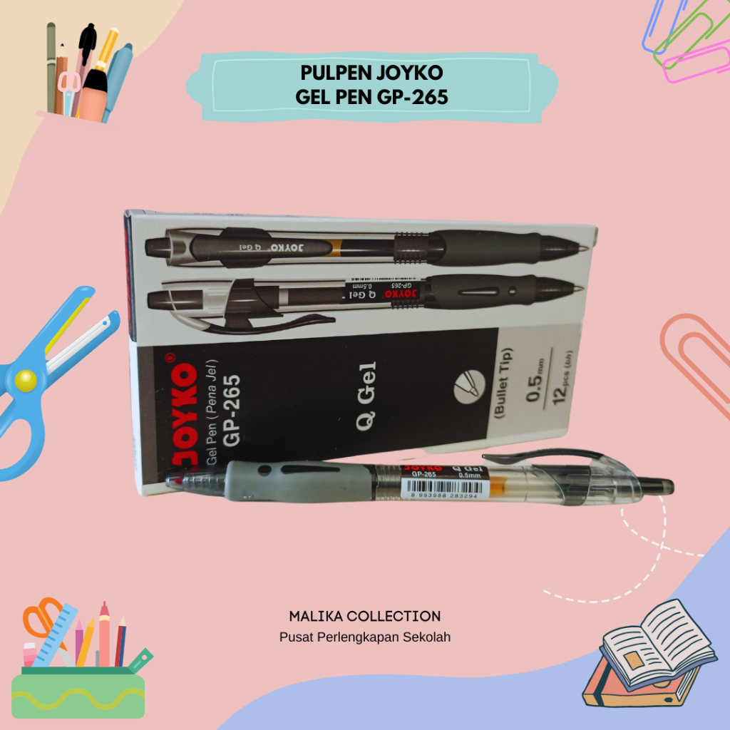 Jual PULPEN JOYKO GEL PEN GP-265 | Shopee Indonesia
