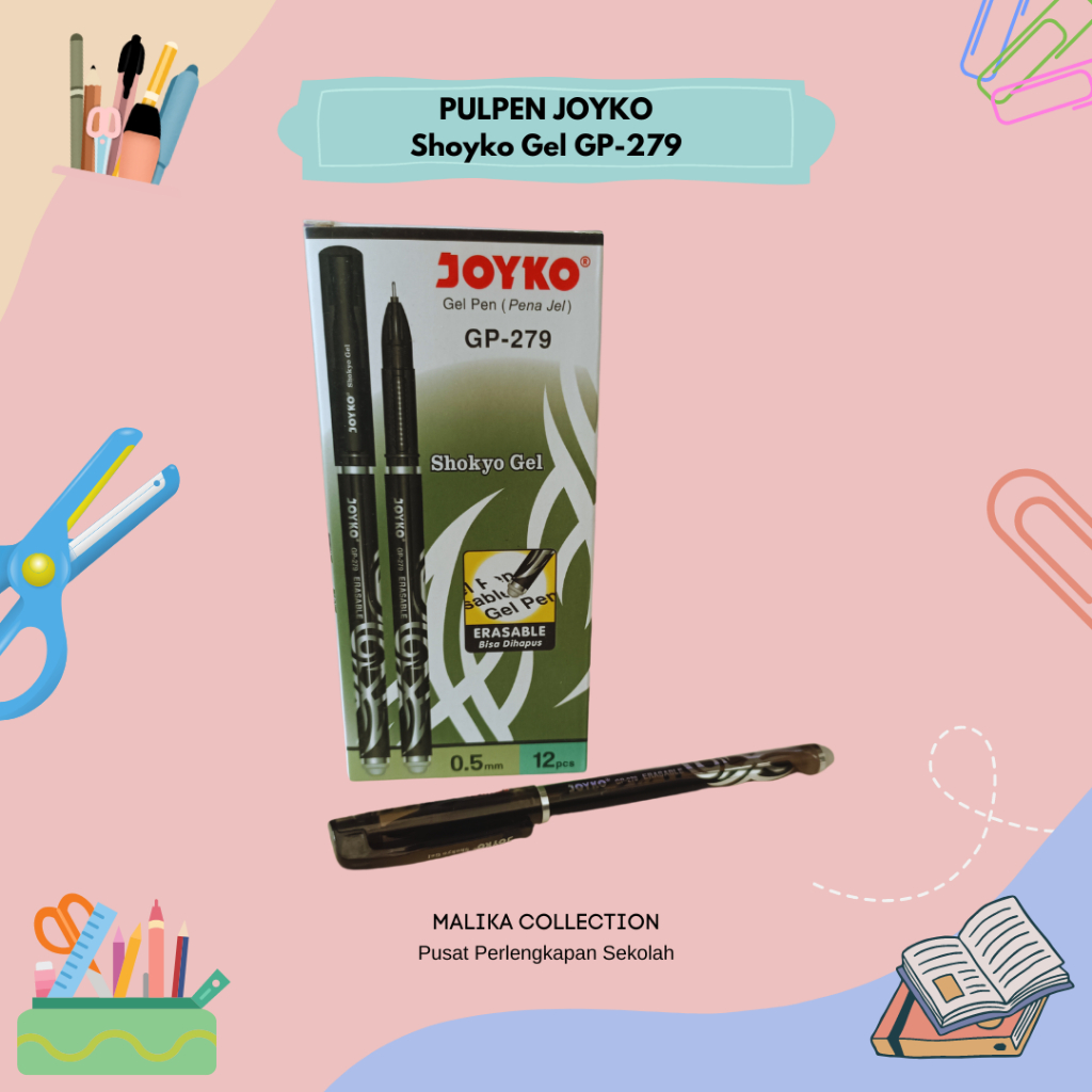 Jual PULPEN JOYKO - Shoyko Gel Pen (Erasable) | Shopee Indonesia