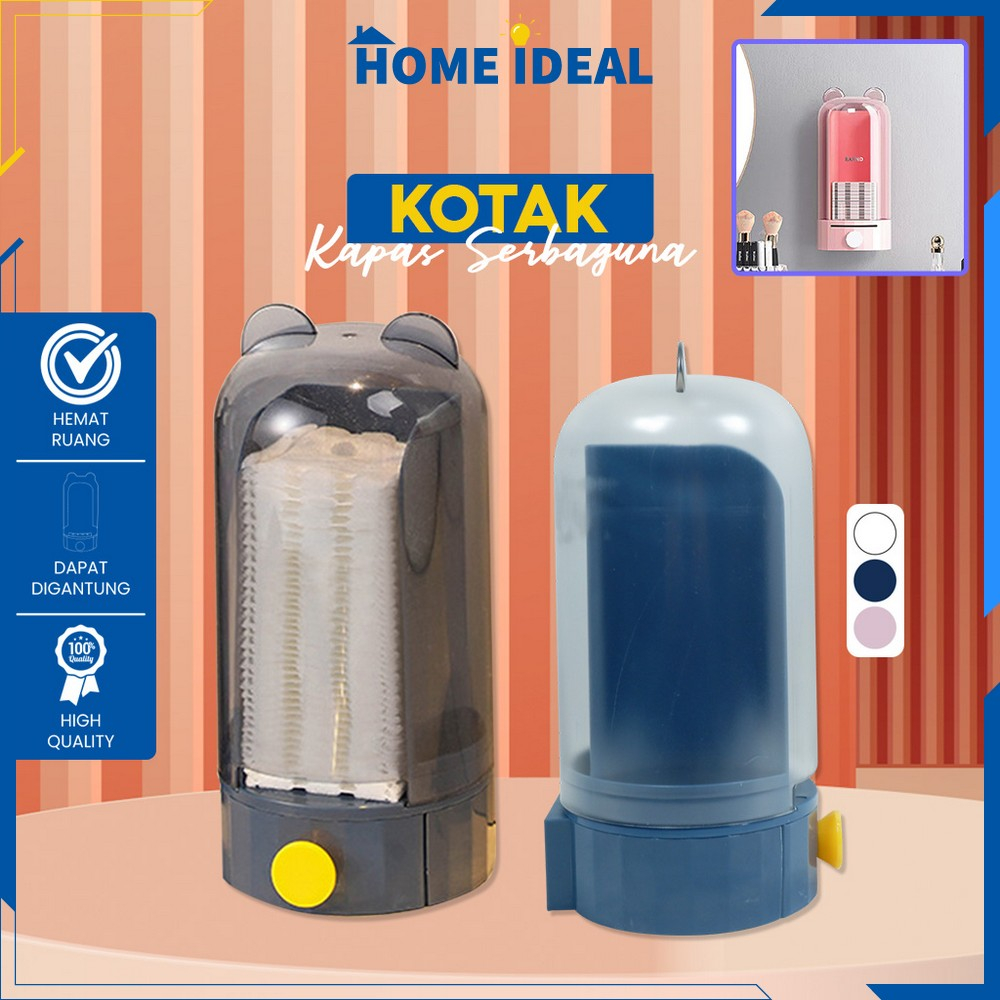 Jual Tempat Kapas Wajah Otomatis Organizer Gantung / Kotak Penyimpanan Kapas Otomatis Anti Debu ...