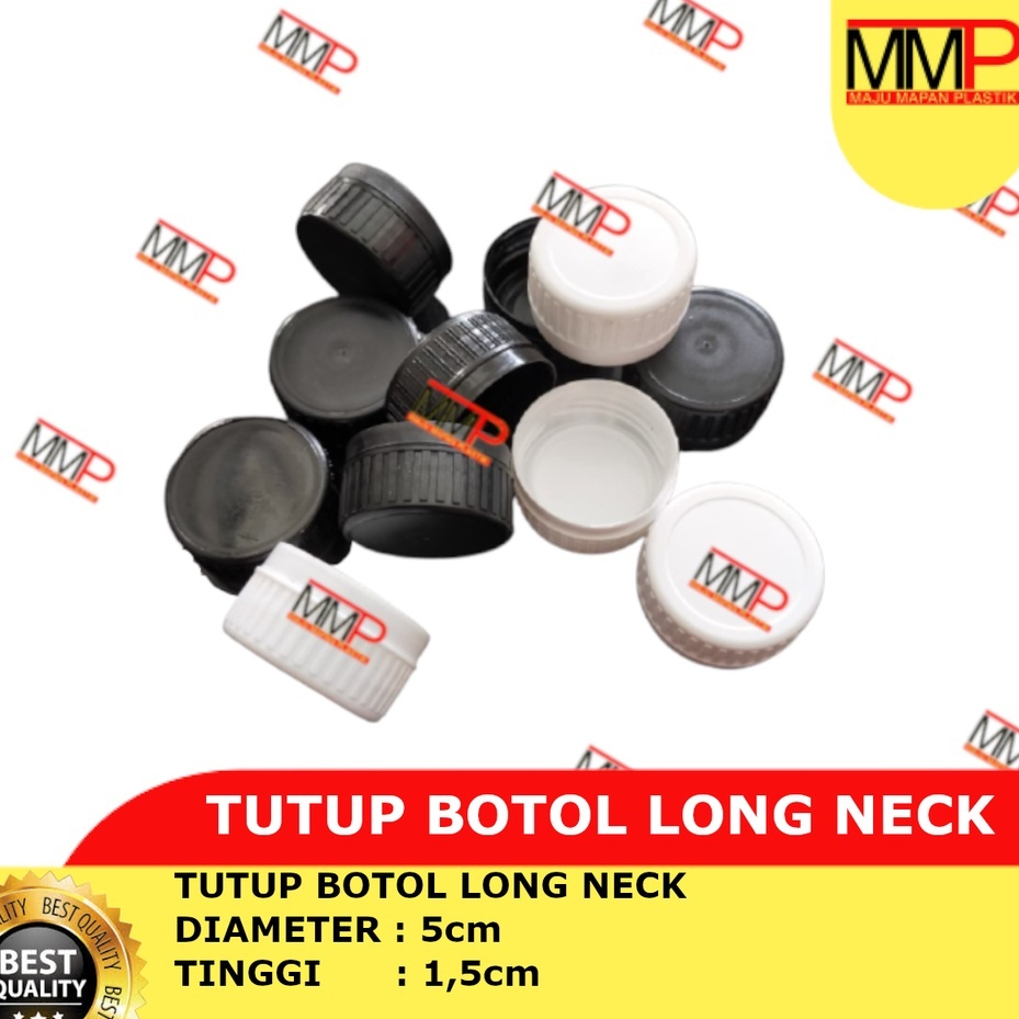 Jual Tutup Botol Plastik LONG NECK / Tutup Botol Tinggi diameter 3cm ...