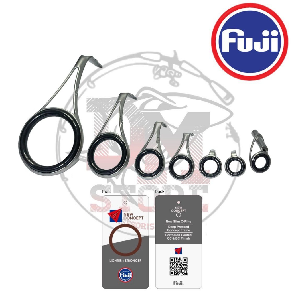 Jual ring guide fuji cclyog - ring guide fuji set spinning | Shopee ...