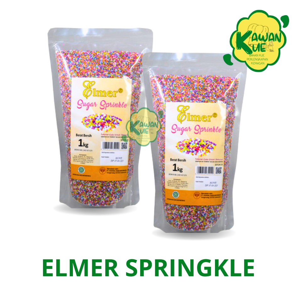 Jual Springkle Kemasan Timbang 100gr / Springkle Warna Warni | Shopee ...
