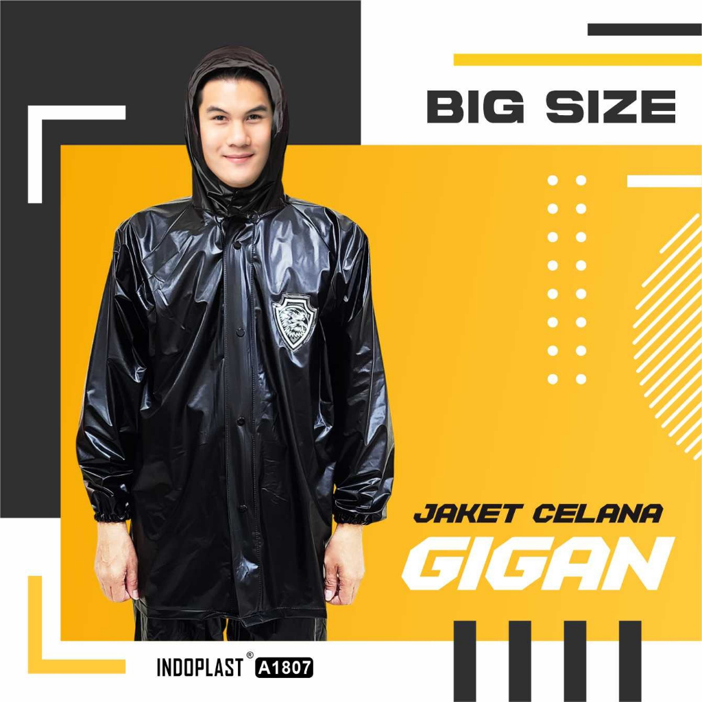 Jual JAS HUJAN JUMBO INDOPLAST GIGAN/JAS HUJAN INDOPLAST JUMBO BIG SIZE ...