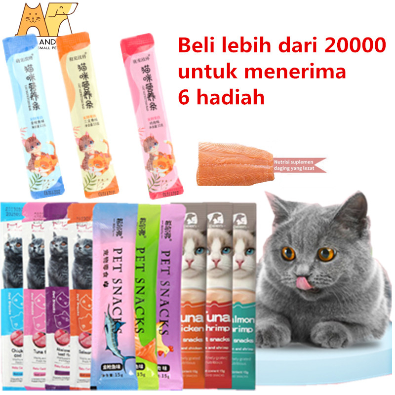 Jual Snack kucing / Creamy treats Kucing Keci Berbagai aroma kucing ...