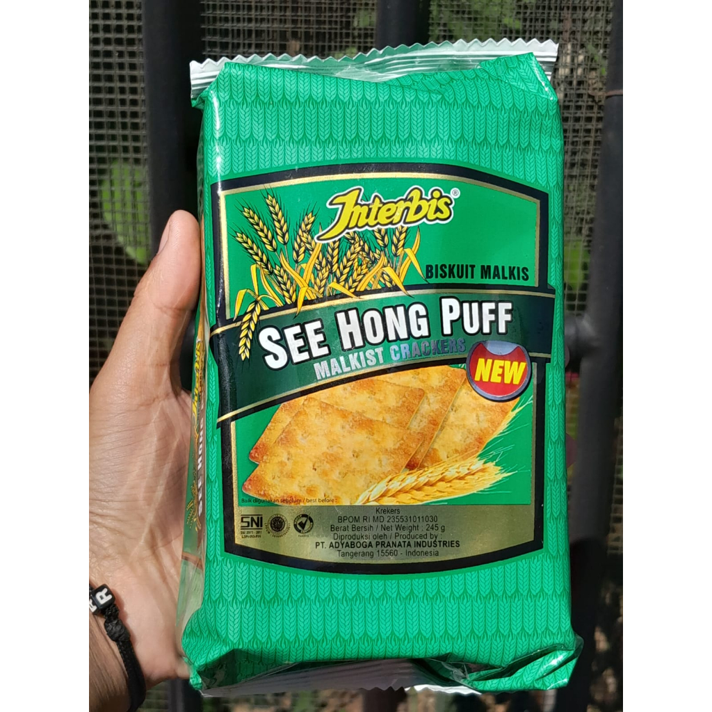 Jual INTERBIS SEE HONG PUFF biskuit | Shopee Indonesia