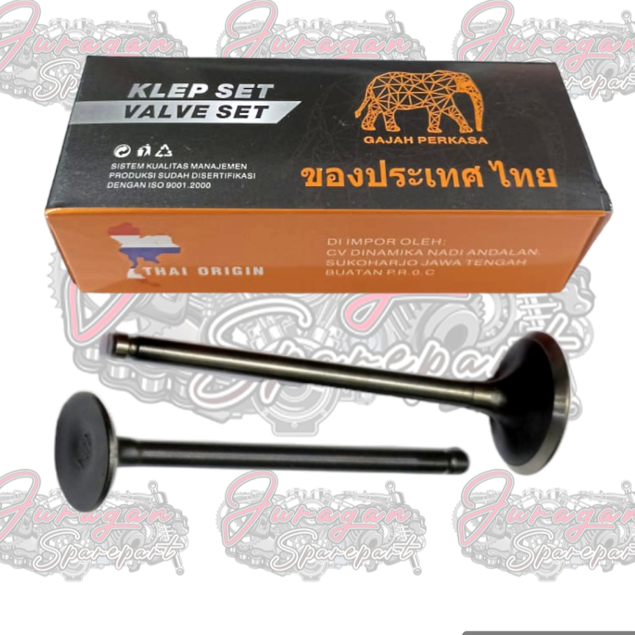 Jual Klep In Ex Honda Grand Supra Legenda Payung Valve Set Klepset Thai ...